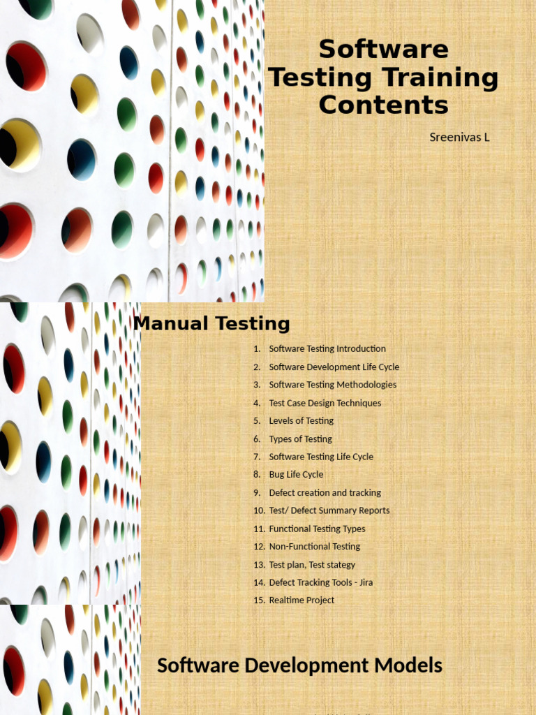 Software Testing Course Catalogue PDF | PDF | Software Testing | Class ...