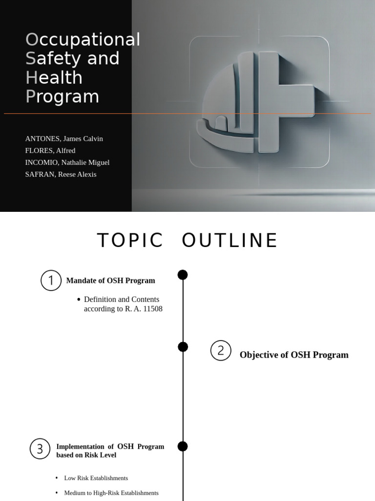 OSH Program Implementation Guide | PDF | Occupational Safety And Health ...