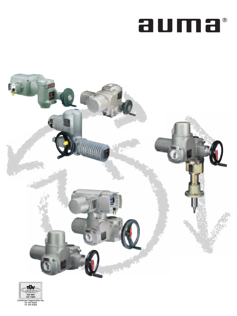 Pu Auma en | PDF | Actuator | Valve