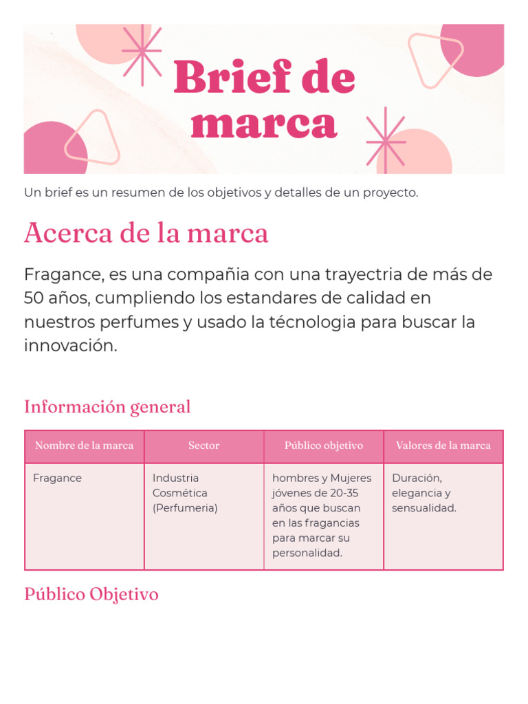 Brief de Marca | PDF | Marca | Business