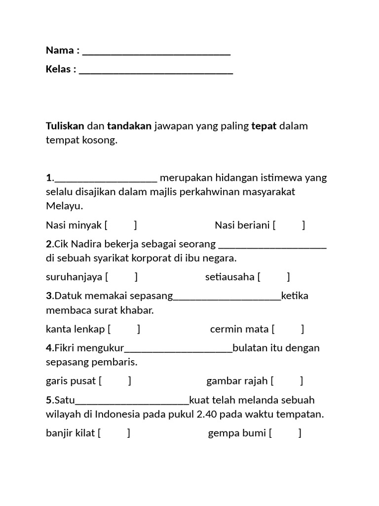 Kata Majmuk | PDF