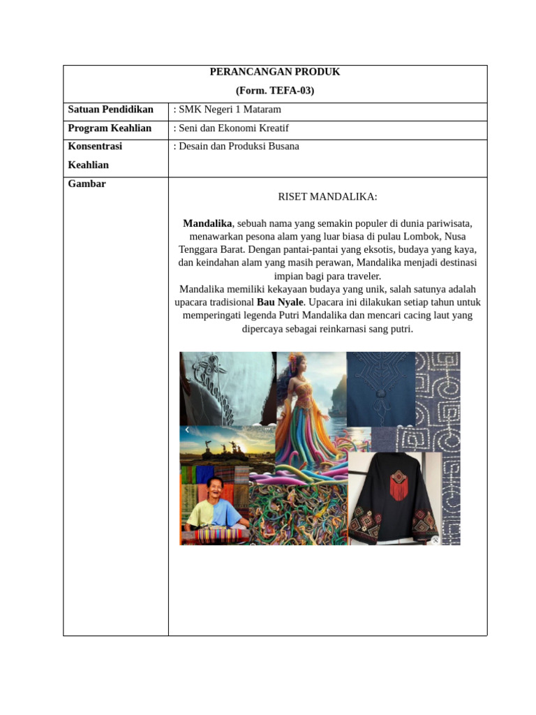 PERANCANGAN PRODUK New | PDF