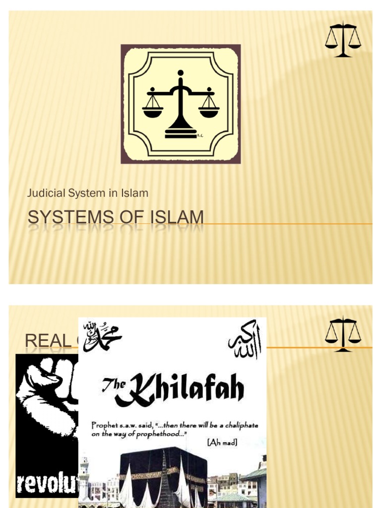 Judicial System in of Islam | Crimes | Crime & Justice