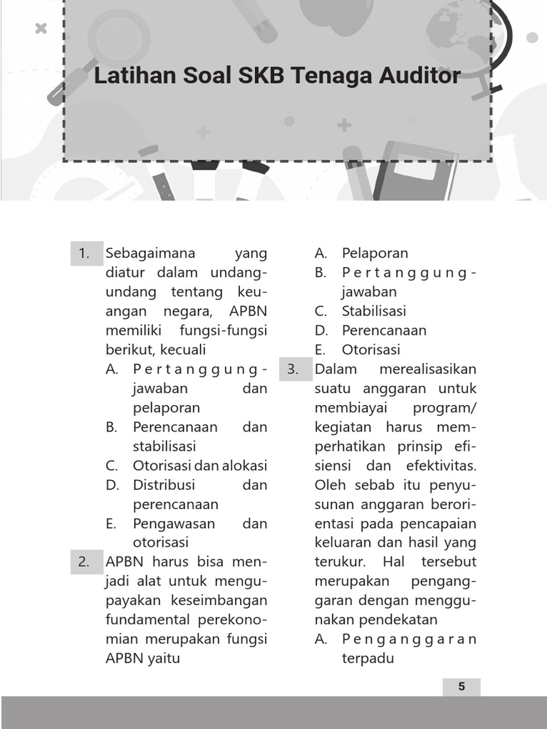 SKB Tenaga Auditor | PDF