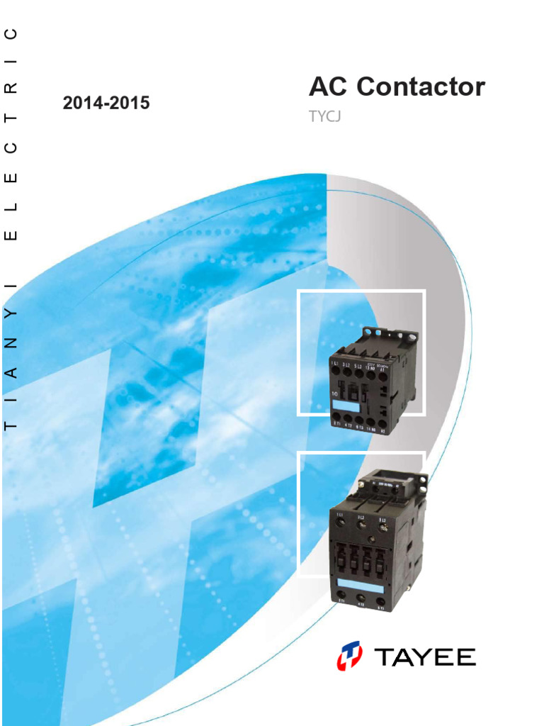 AC Contactor | PDF | Switch | Alternating Current