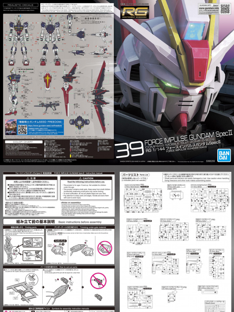 RG Force Impluse Gundam Spec 2 | PDF