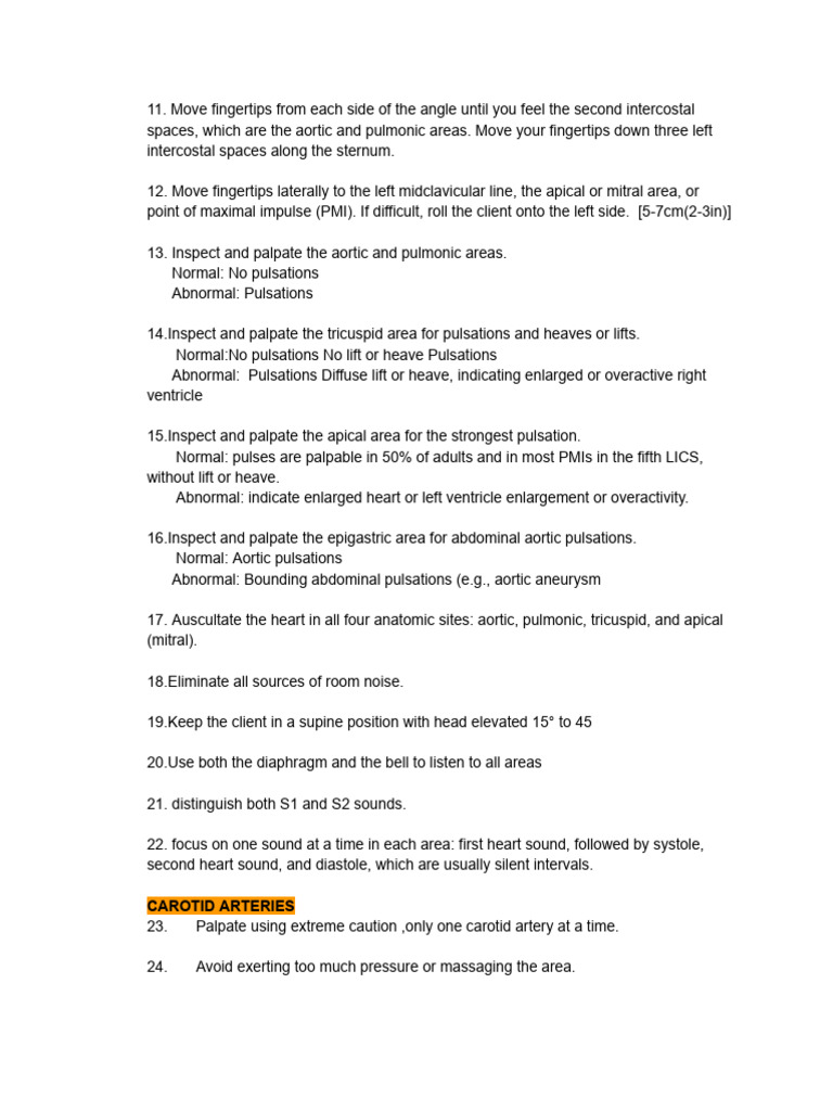 Cardio | PDF | Pulse | Heart