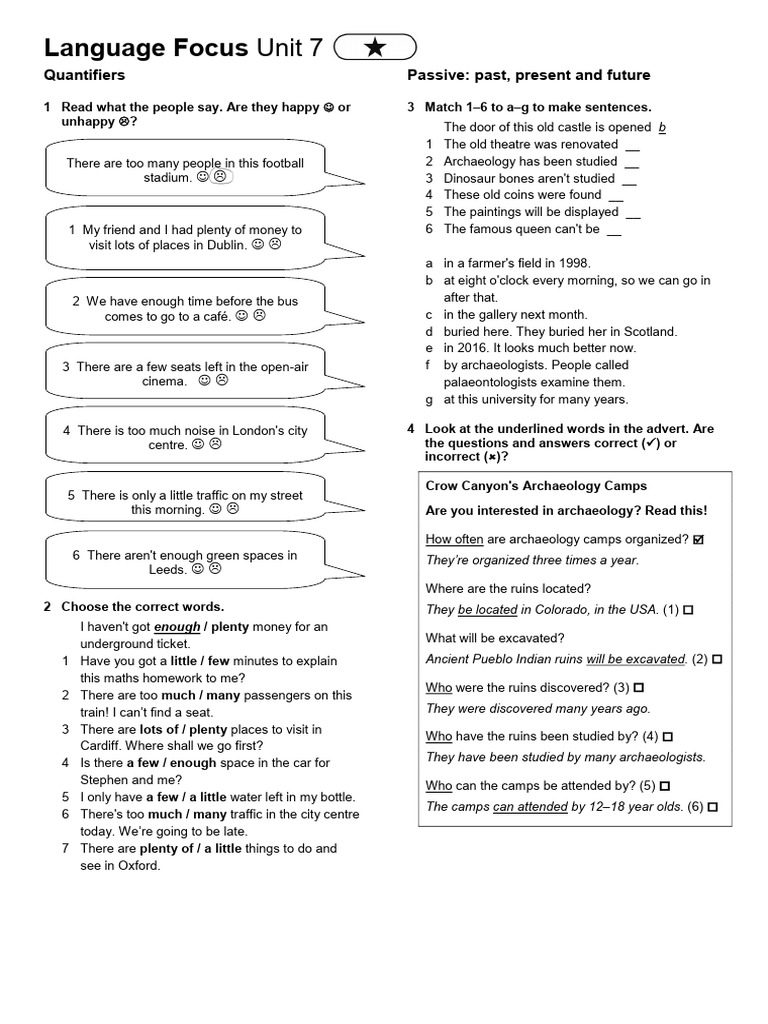 Tiếng Anh 9 Friends Plus - Unit - 7 - langfocus - one - star | PDF ...
