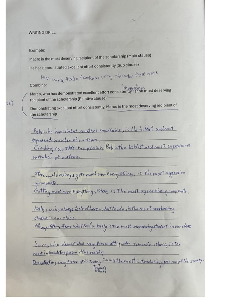 Sentence Structure | PDF