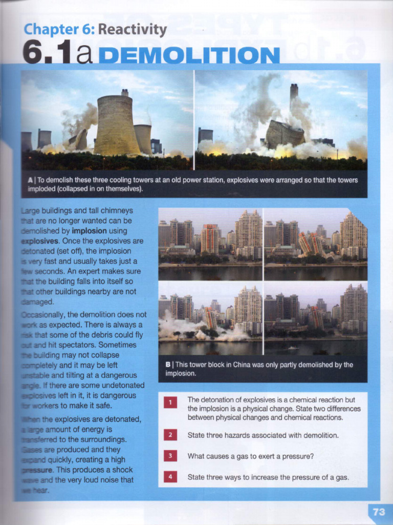 Exploring Science 3 Chapter 6 | PDF