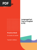 SELT B1 Test Sample-Speaking and Listening Part 1a-B | PDF