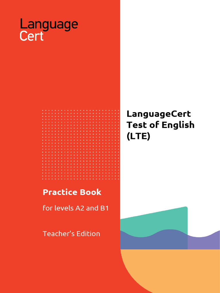 LanguageCert Test of English (LTE) Practice Book For A2-B1 Levels ...