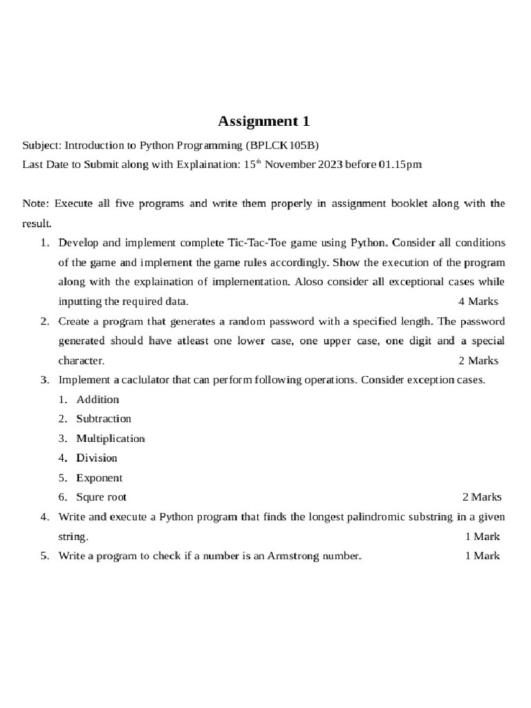 Python programming | PDF