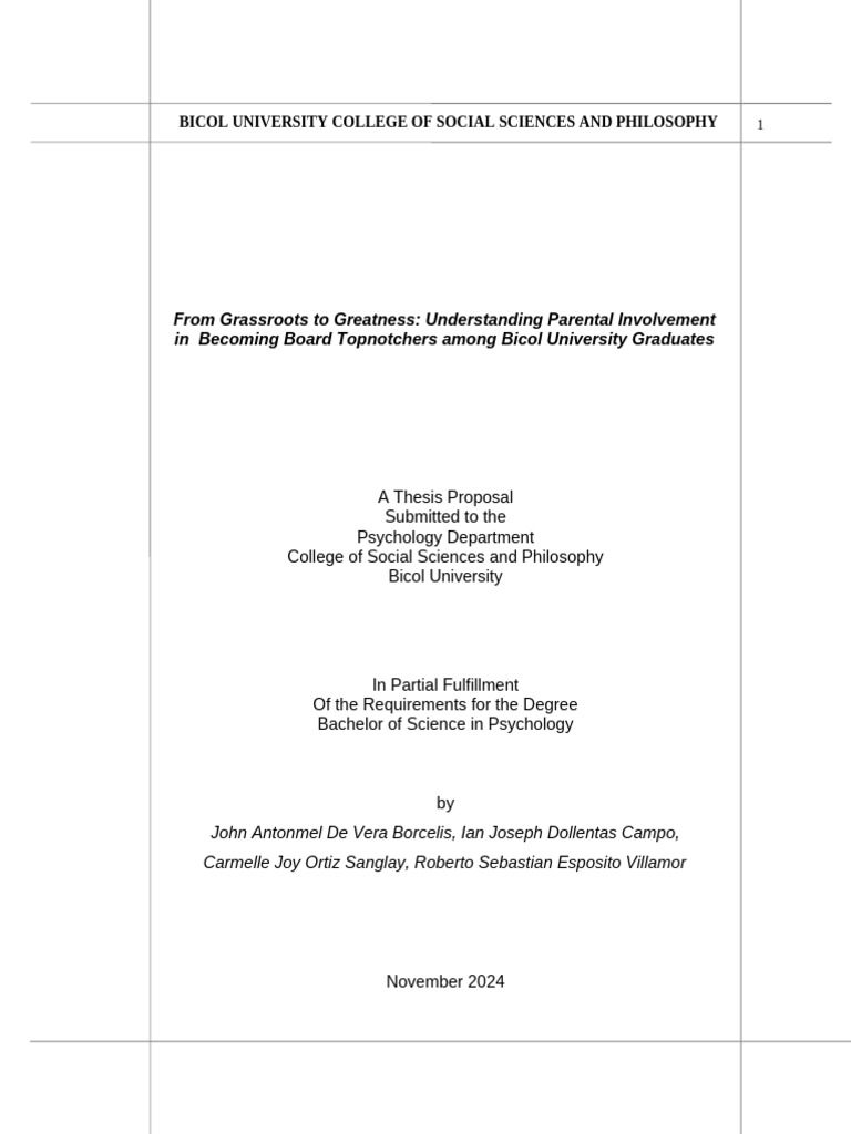 Official Manuscript Draft | PDF | Parenting | Socioeconomic Status