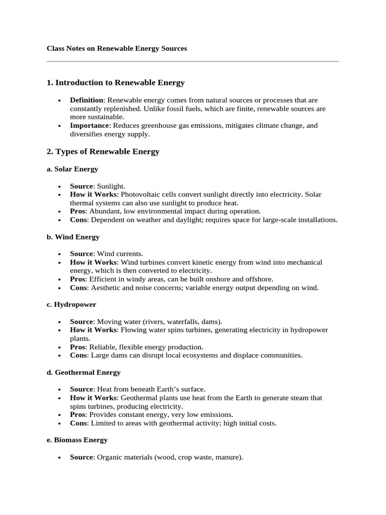 Introduction To Renewable Energy | PDF | Renewable Energy | Wind Power