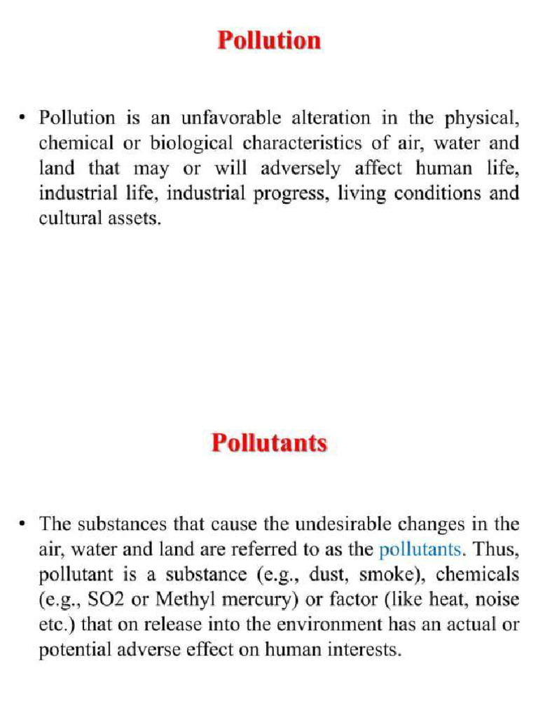 Air pollution | PDF