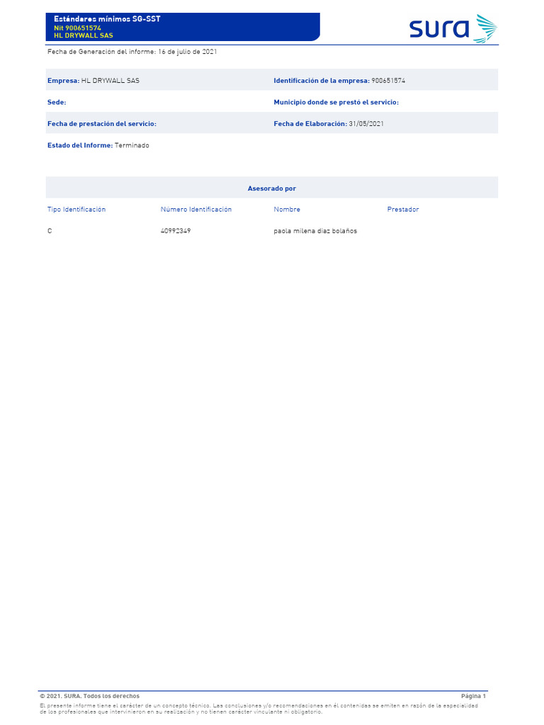 Estándares mínimos SG-SST FINAL 16-07-2021 | PDF | Residuos | Responsabilidad