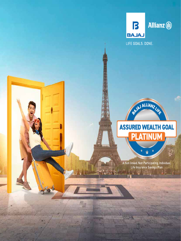 Bajaj Allianz Assured Wealth Goal Platinum | PDF | Insurance | Interest