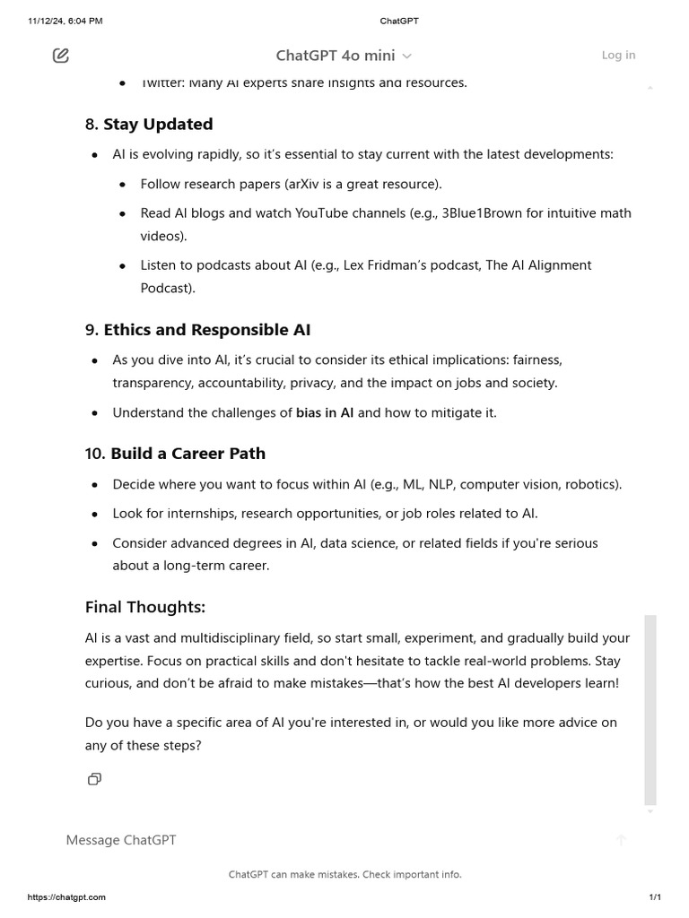 Getting Started With AI | PDF