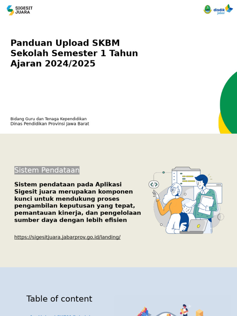Panduan Upload SKBM Semester 1 T.A. 2024 - 2025 | PDF