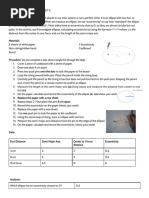 Planetary Orbit Simulator | PDF | Orbit | Velocity
