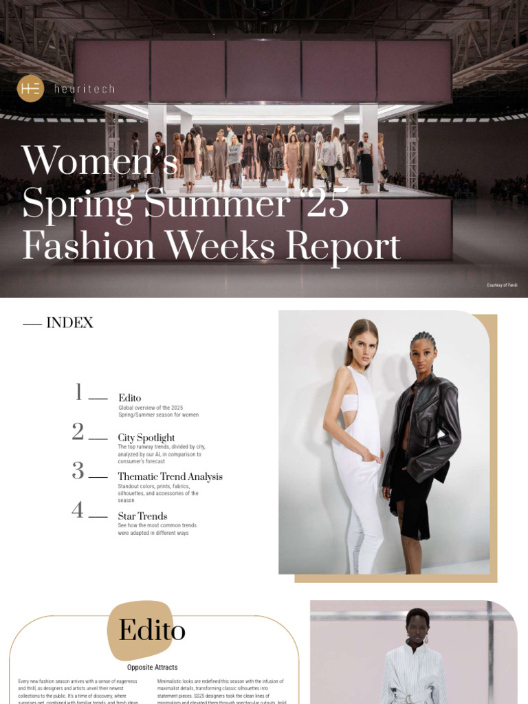 SS25 Womens FW Report - Short Version - Compressed | PDF | Fashion ...