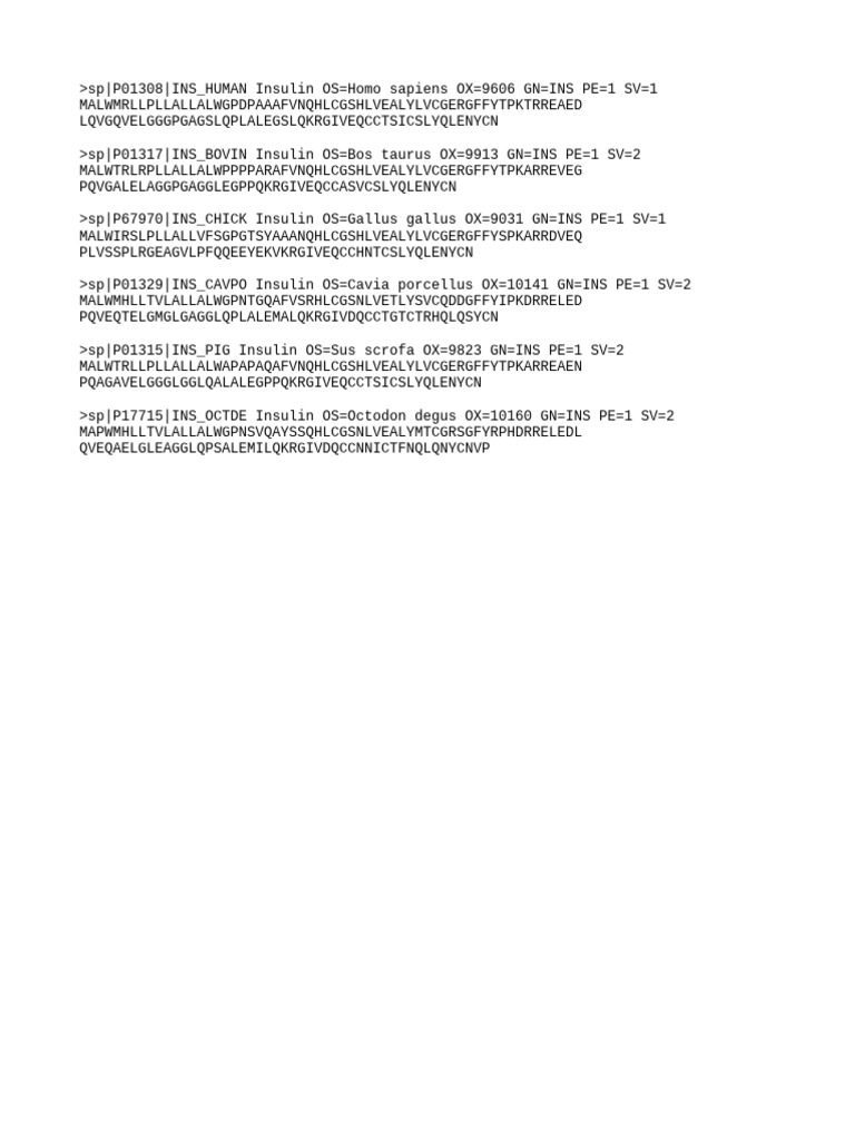 Phylogeny Fasta | PDF