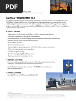 Hyvolt II Transformer Oil Properties | PDF | Physical Sciences | Materials