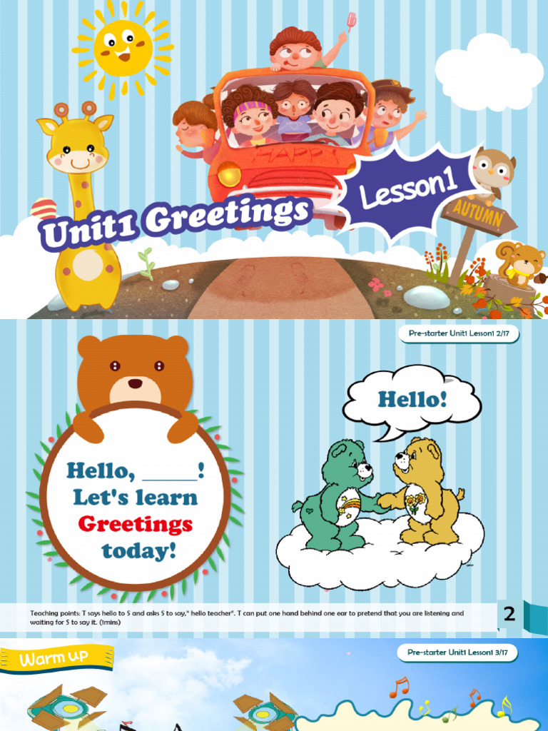 Pre Starter U01 L01 | PDF