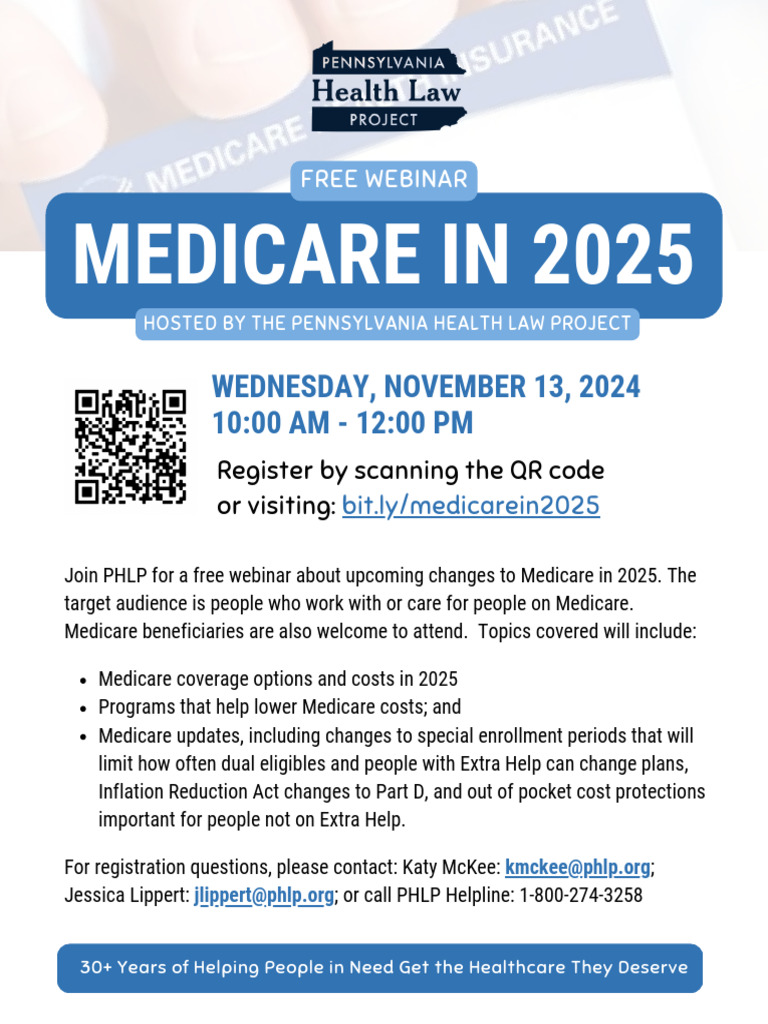 Medicare Changes Webinar 2025 | PDF | Social Science