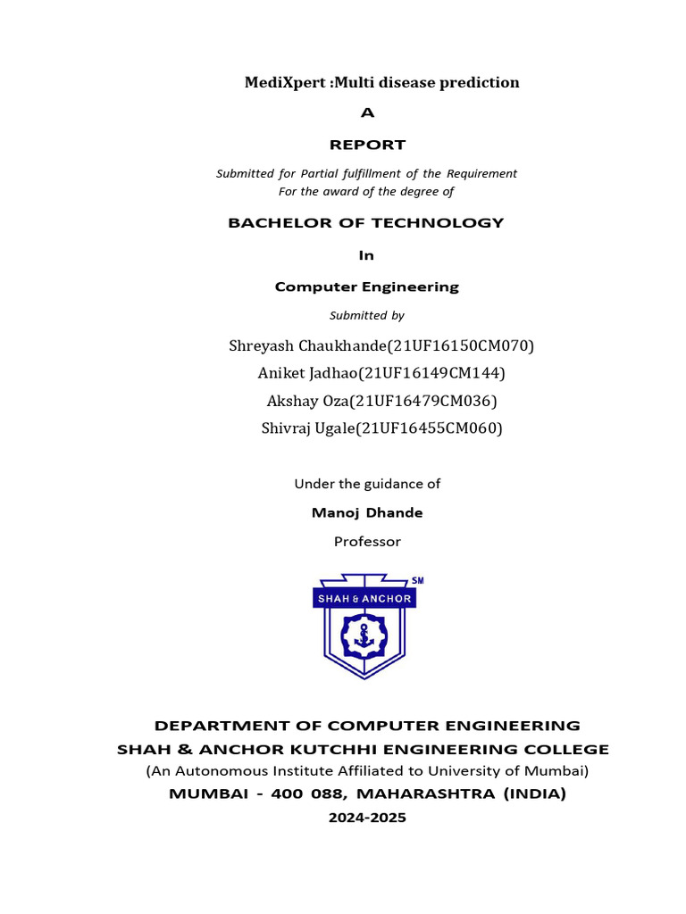 final report | PDF | Machine Learning | Support Vector Machine