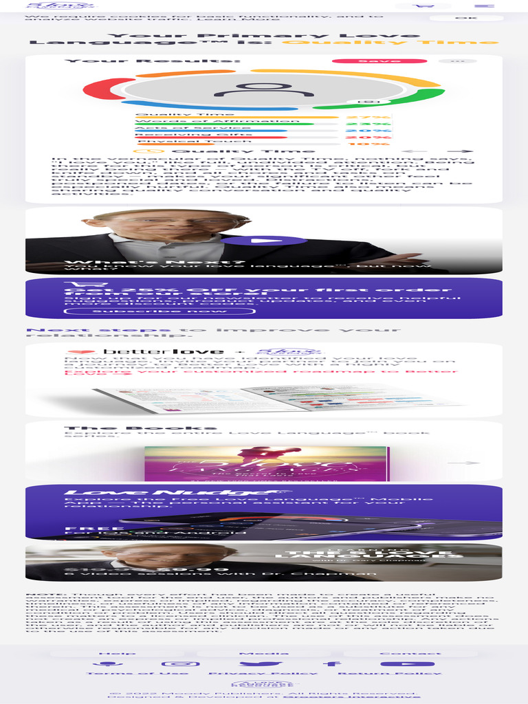 Discover Your Love Language - The 5 Love Language | PDF | Computing