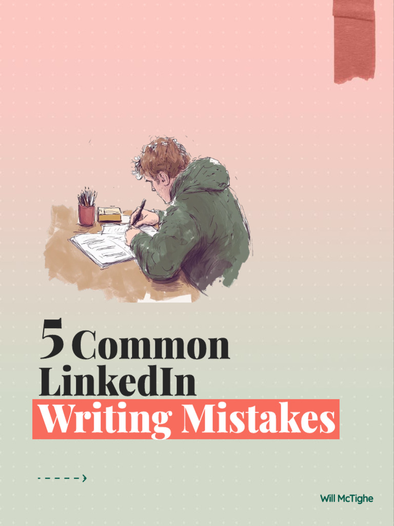5 Common LinkedIn Mistakes | PDF