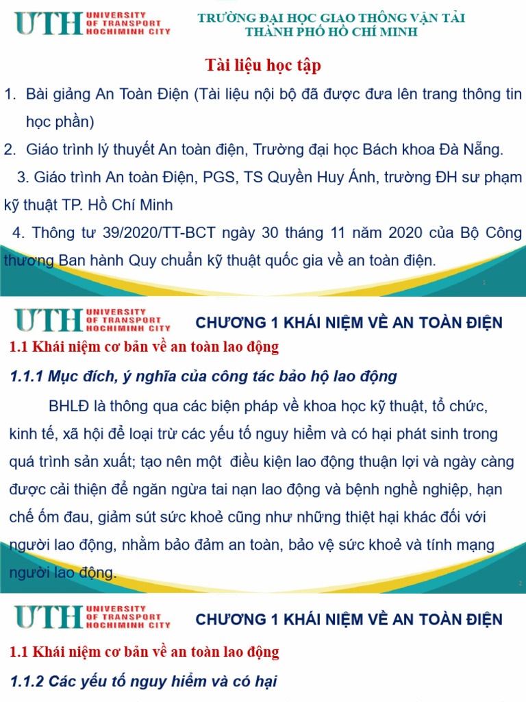 Bài Giảng Atd - c1 | PDF
