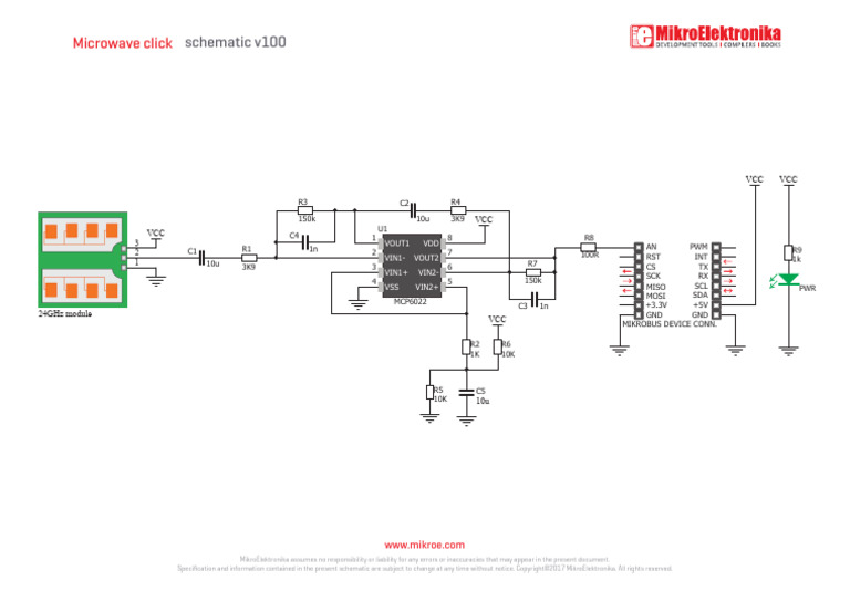 Microwave Click Schematic | PDF