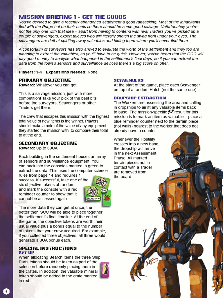 Shift Change at MegaCorp Missions | PDF