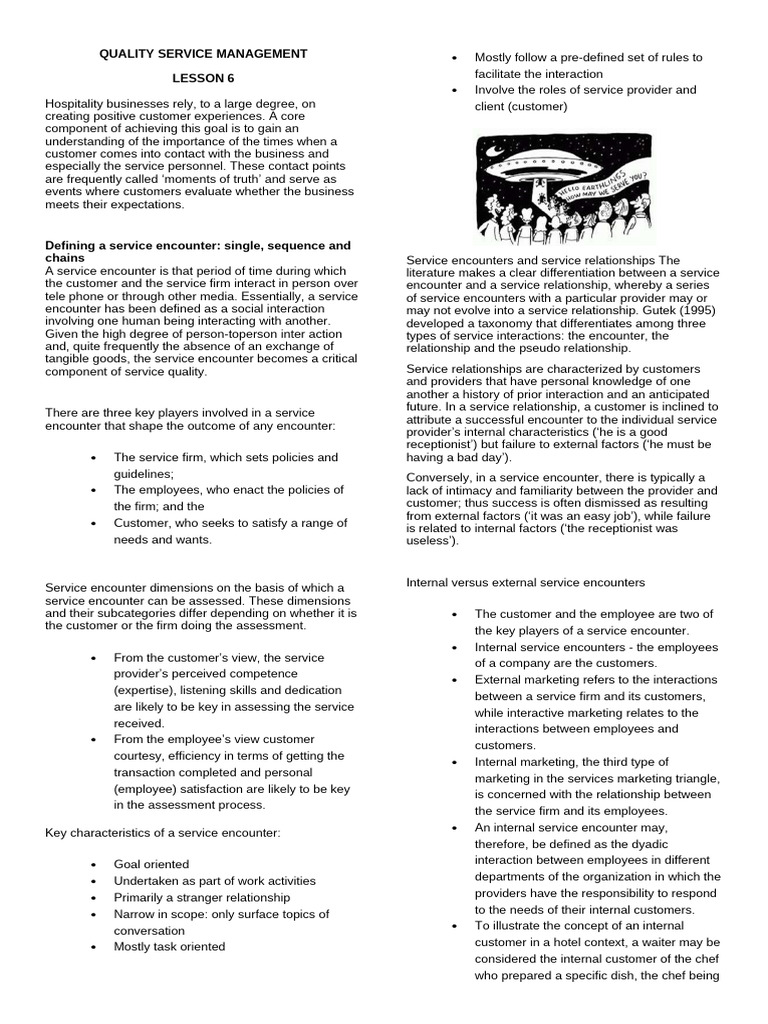 Quality Lesson 6 To 10 STUDENT | PDF | Competitive Advantage | Marketing