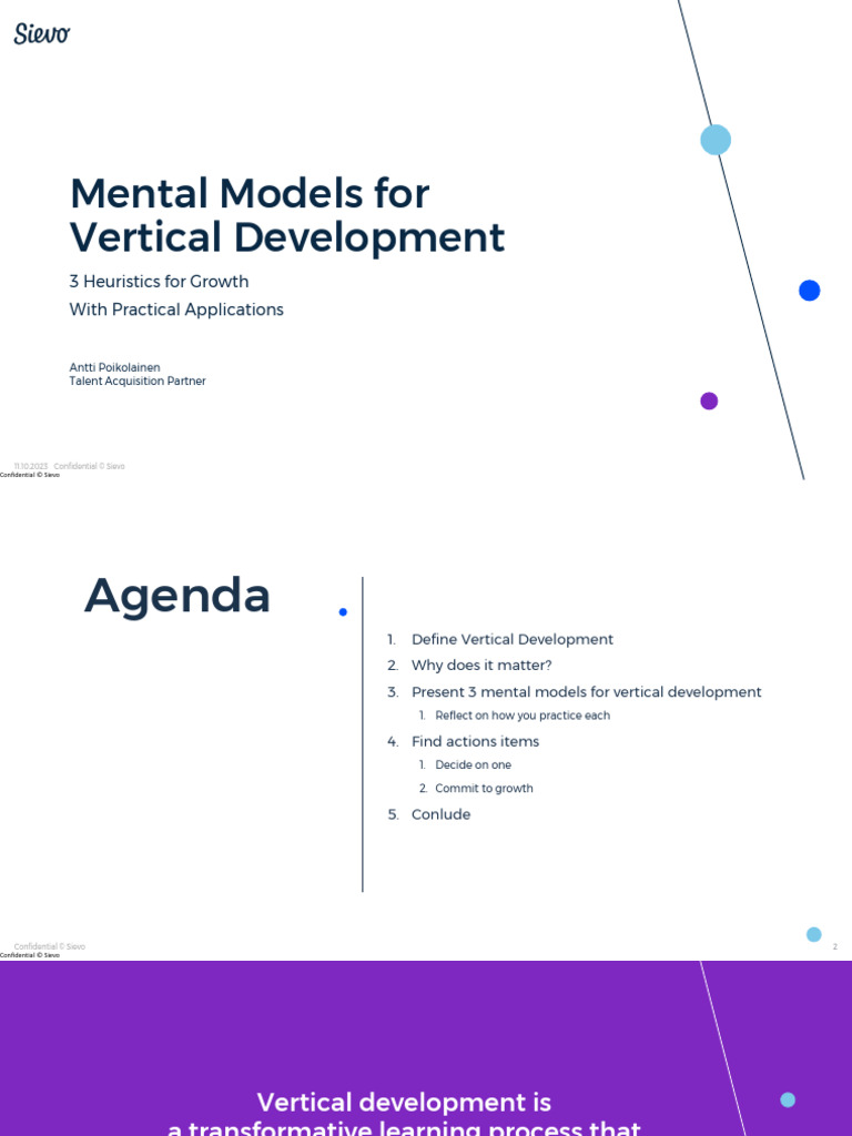 3 Mental Models For Vertical Development | PDF | Flow (Psychology ...