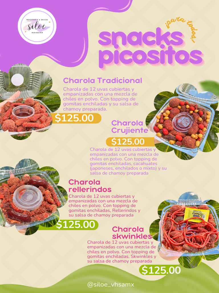 Charola de Uvas y Fresas Enchiladas | PDF | Alimentos | Cocina