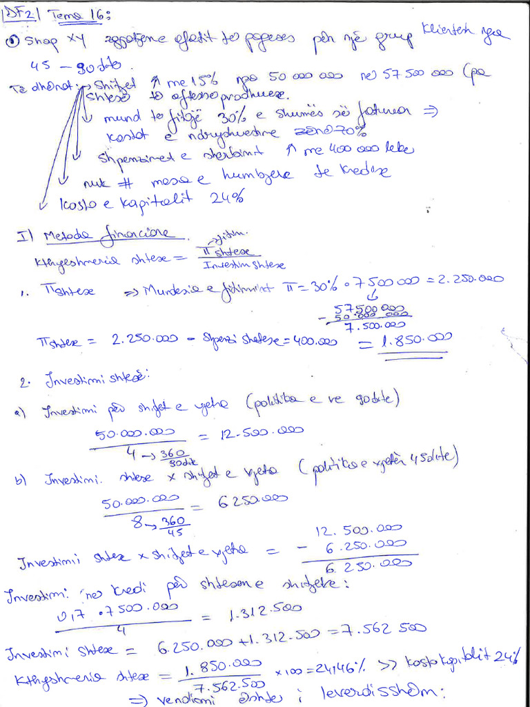 Ushtrime Te Zgjidhura | PDF