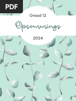 LO Graad 12 | PDF