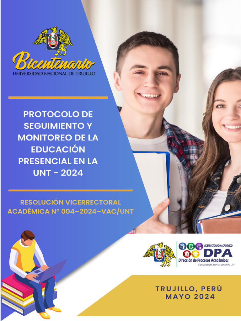 04 - ANEXO Protocolo Educación Presencial UNT - AÑO 2024 - RVAC, N°004 ...