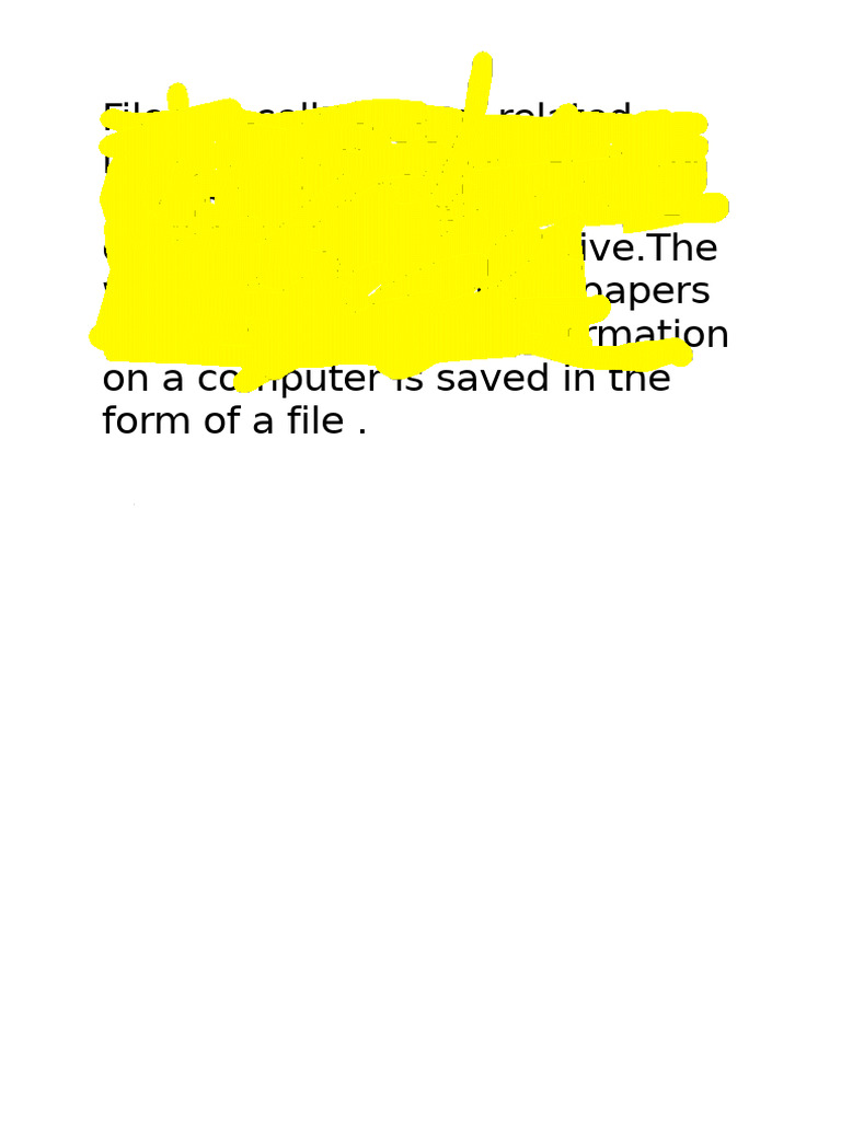 Understanding Computer Files | PDF