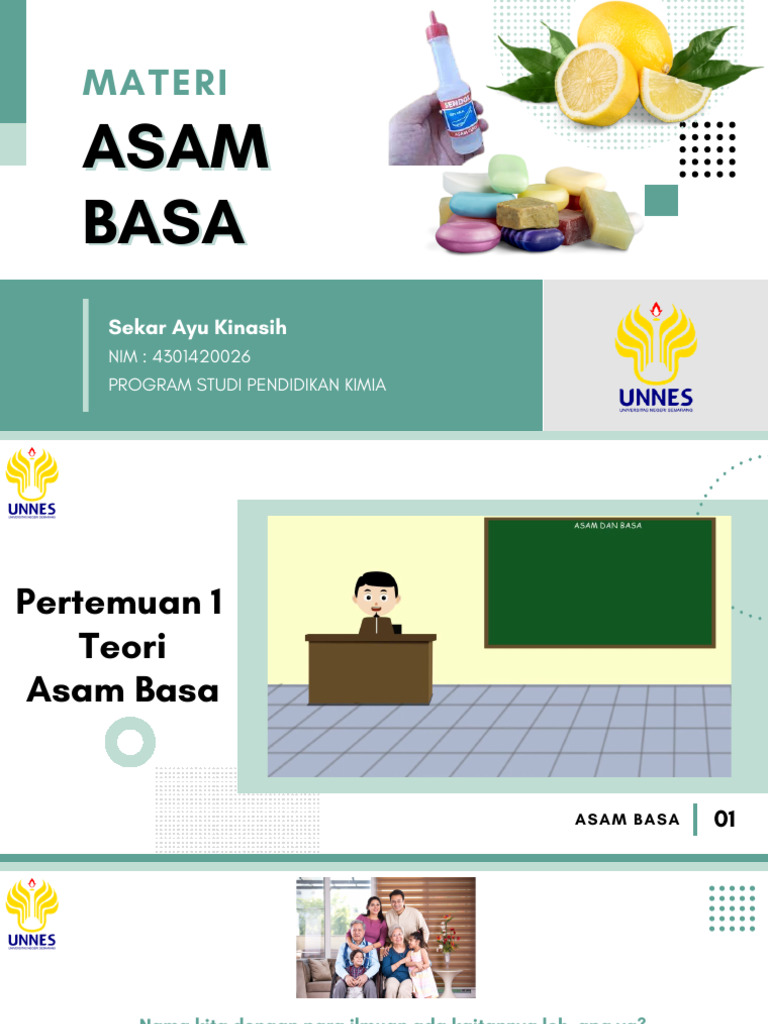 Teori Asam Basa dalam Pendidikan Kimia | PDF | Sains & Matematika