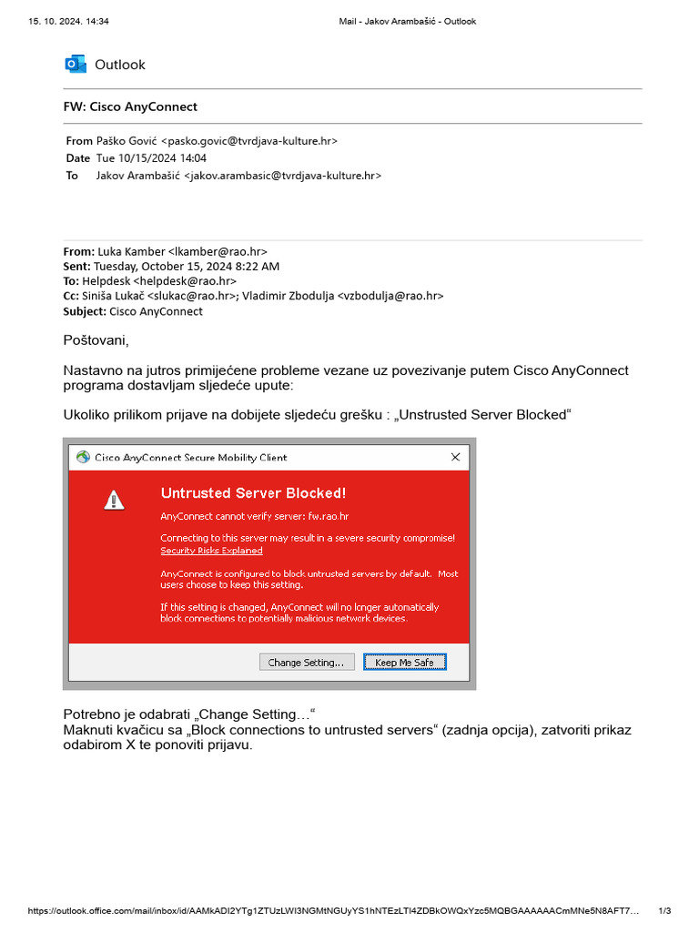 Cisco Untrusted Server Blocked | PDF | Finance & Money Management
