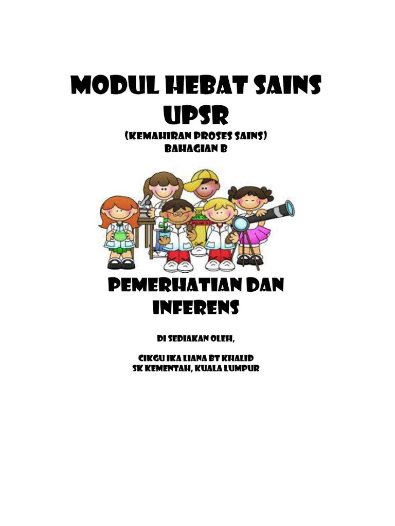 Nota Pemerhatian Dan Inferens | PDF