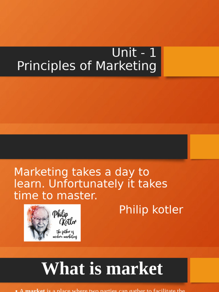 Principles of Marketing Overview | PDF | Marketing | Business