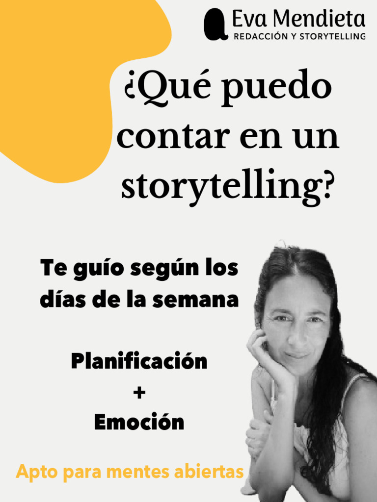 Storytelling Emocional por Días de la Semana | PDF