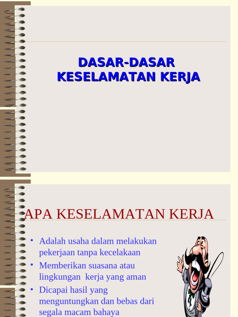 Materi Training Dasar K3 | PDF