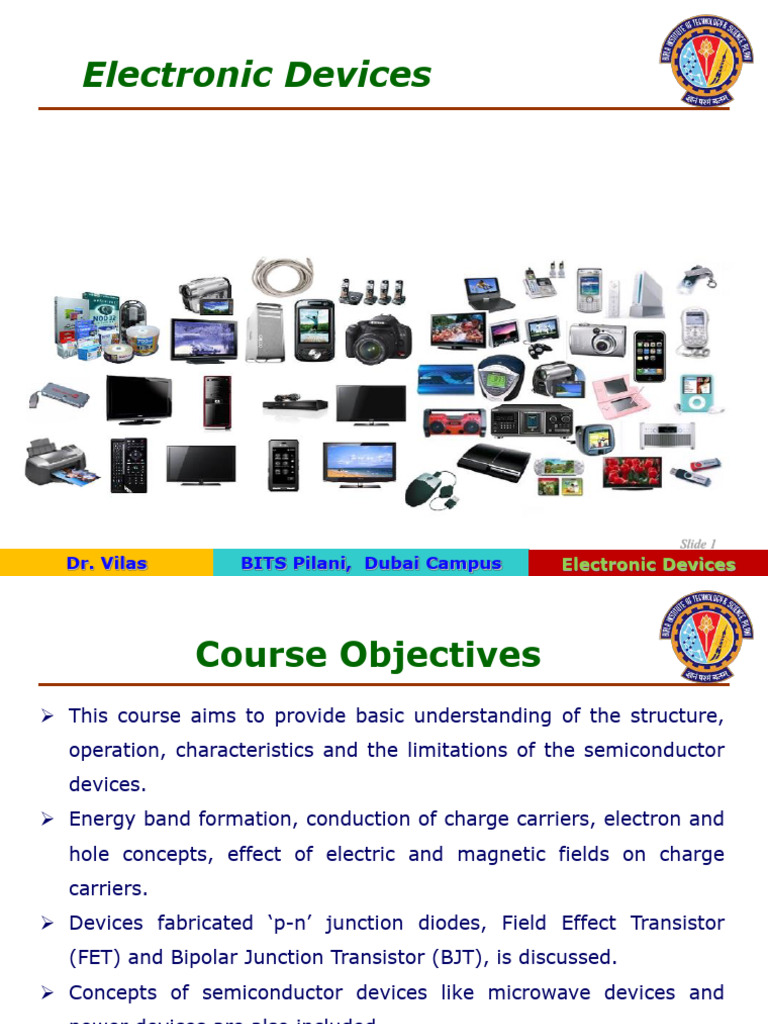 Introduction To Electronic Devices | PDF | Ionic Bonding | Band Gap